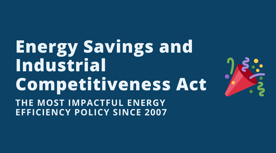 The most impactful energy efficiency policy since 2007